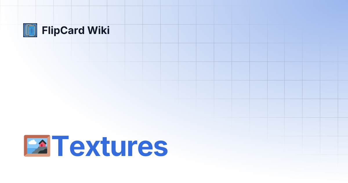 🖼️Textures | FlipCard Wiki